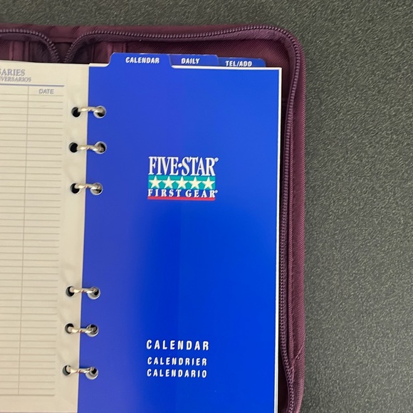 Mead | Office | Vintage Mead Pocket Zipper Planner | Poshmark